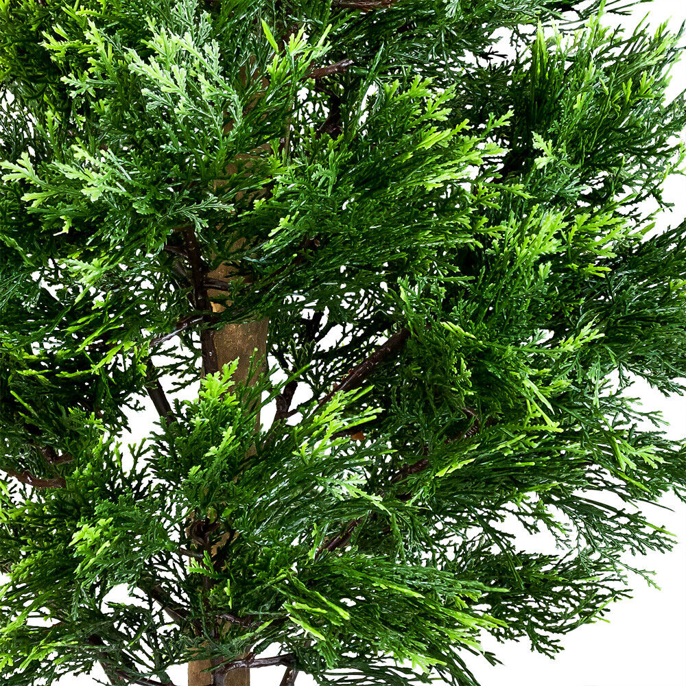 Künstliche Konifere mit Echtholzstamm 90 cm – Sunrise